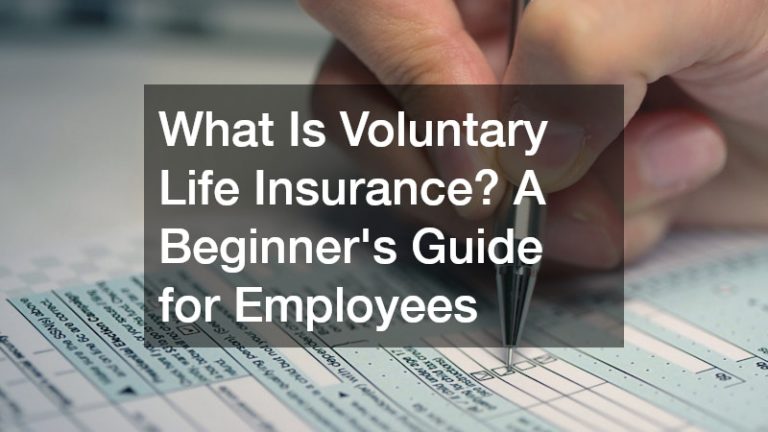 What Is Voluntary Life Insurance? A Beginner’s Guide - FNBWB